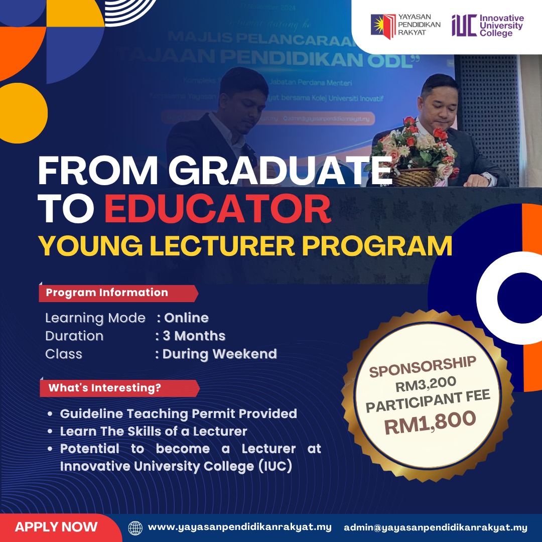 Young Lecturer Program - Yayasan Pendidikan Rakyat